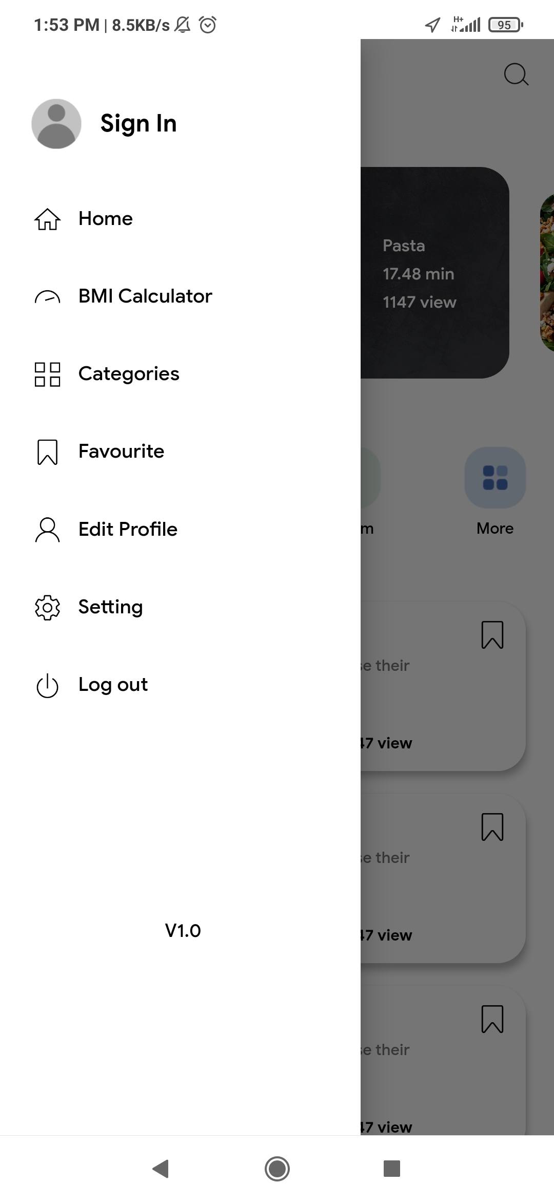 Flutter Recipe App Ui Kit Template By Qboxus Codecanyon